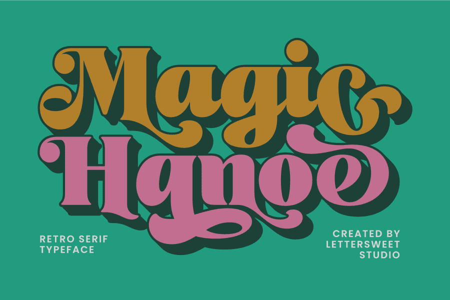 Magic Hanoe Demo Font · 1001 Fonts