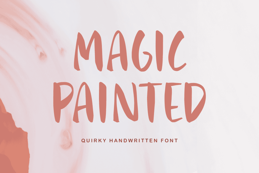 Magic Painted Font · 1001 Fonts