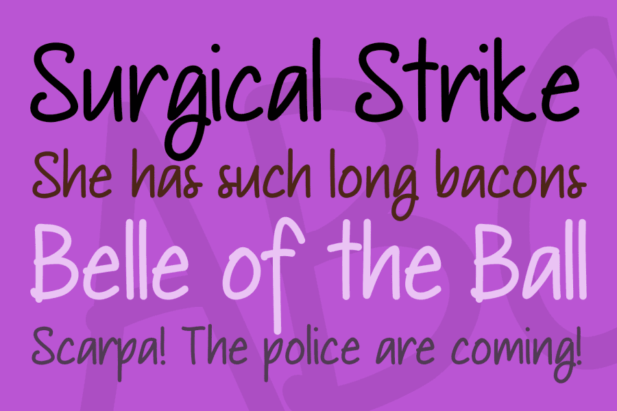 Magical Letter Font · 1001 Fonts