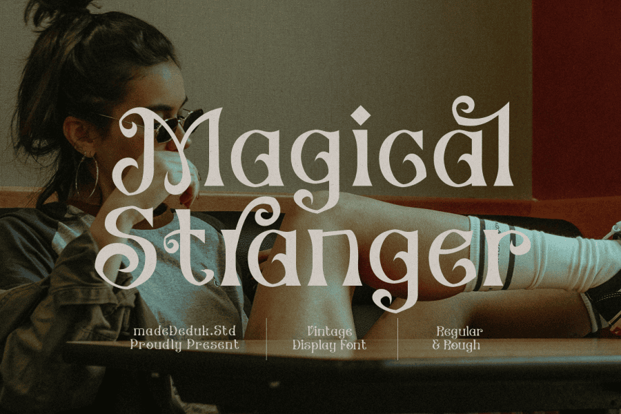 Magical Stranger DEMO Font · 1001 Fonts