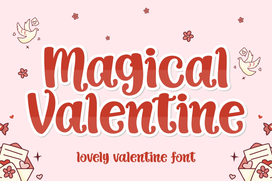 Magical Valentine Font · 1001 Fonts