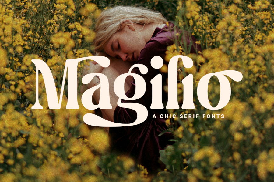 Magilio Font · 1001 Fonts