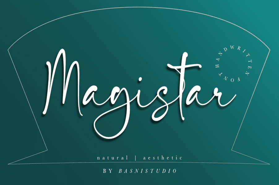 Magistar Font · 1001 Fonts