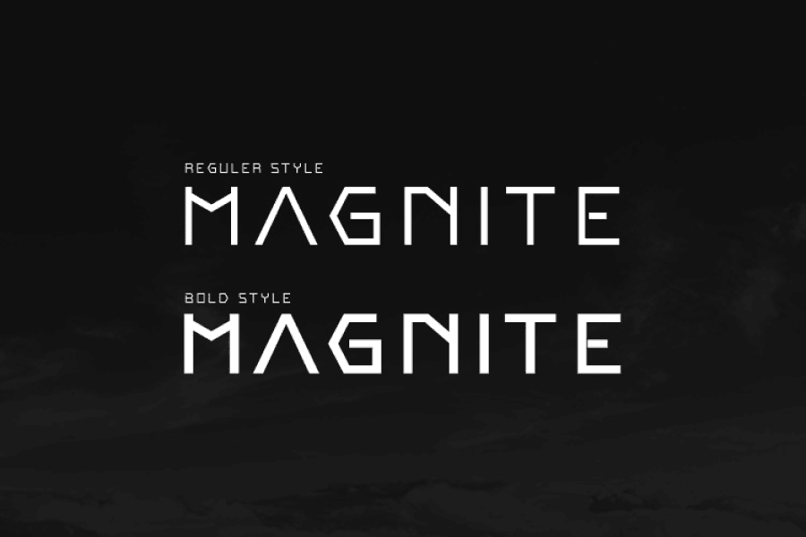 Magnite Font · 1001 Fonts