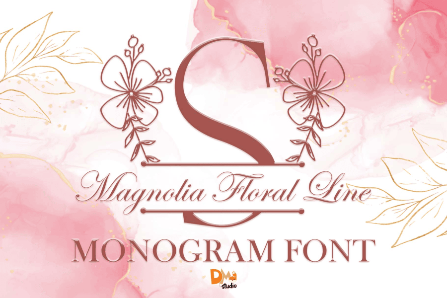 1 Free Hand-drawn Magnolia Font · 1001 Fonts