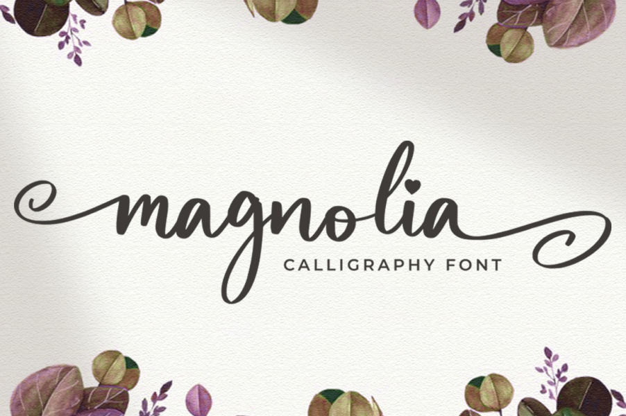 Magnolia Font · 1001 Fonts