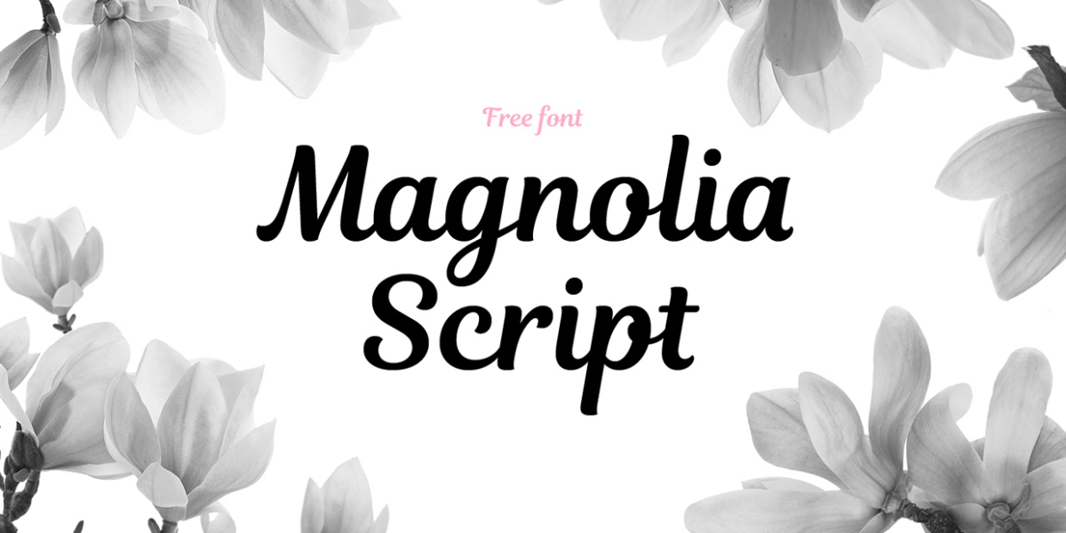 Magnolia Script Font · 1001 Fonts