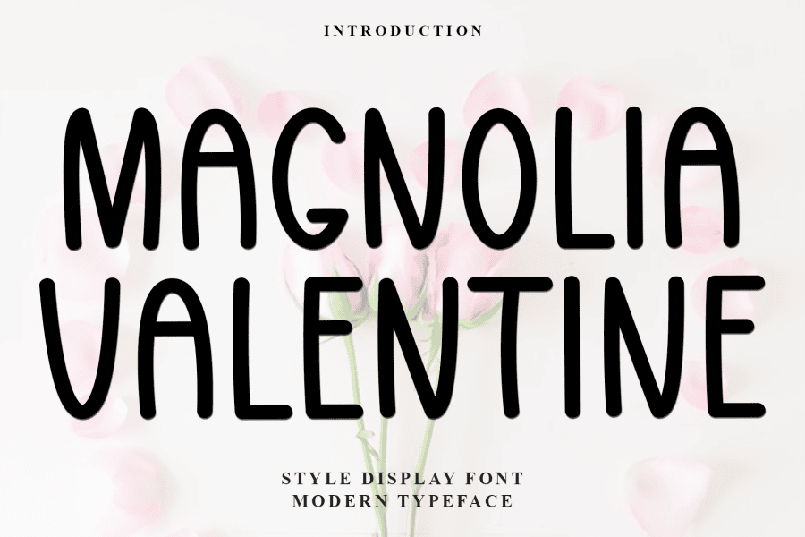 Magnolia Valentine Font · 1001 Fonts