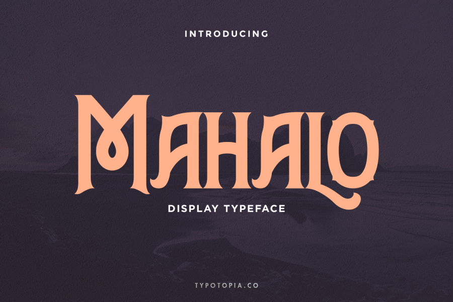 Mahalo Font · 1001 Fonts