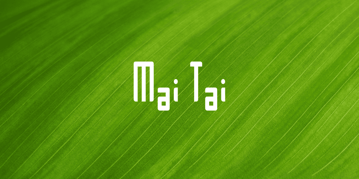 Mai Tai Font · 1001 Fonts