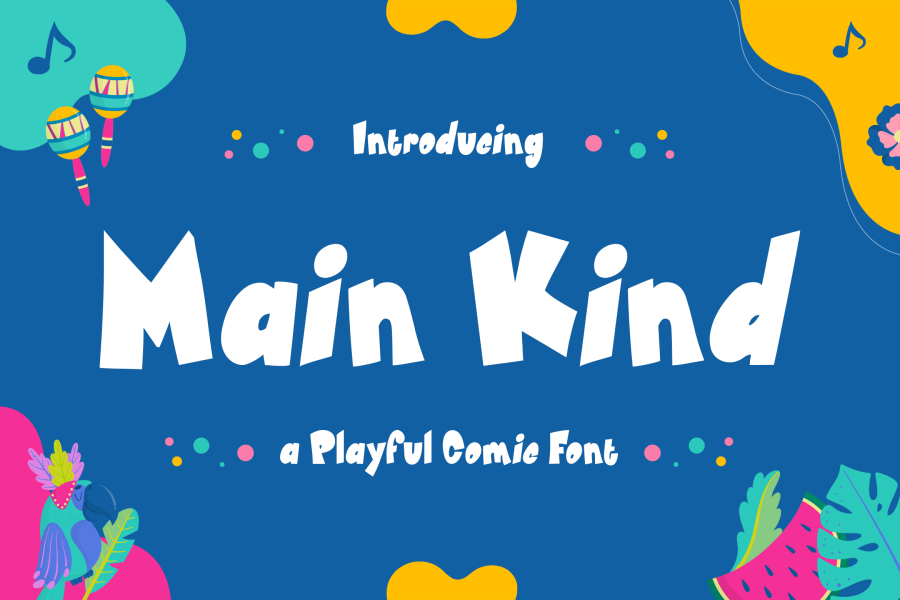 Main Kind Font · 1001 Fonts