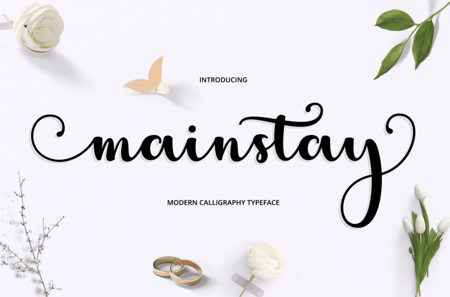 Mainstay Script Font · 1001 Fonts