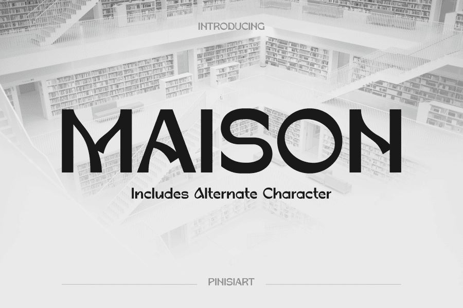 Maison Font · 1001 Fonts