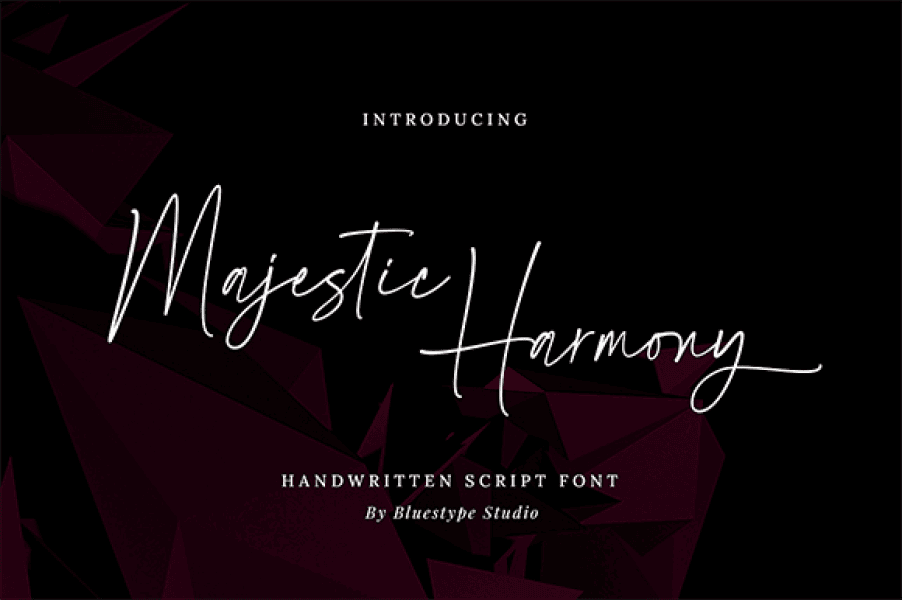 Majestic Harmony Font · 1001 Fonts