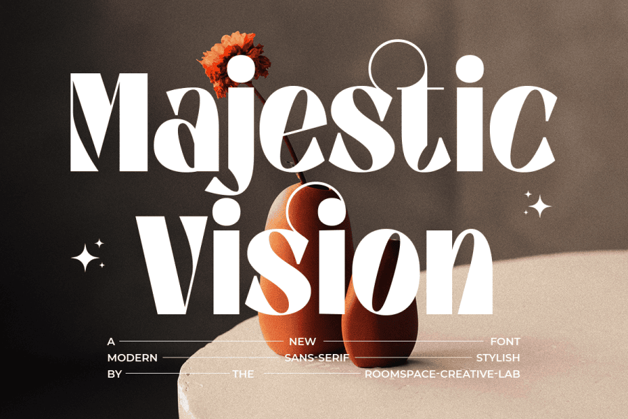 Majestic Vision Font Family · 1001 Fonts