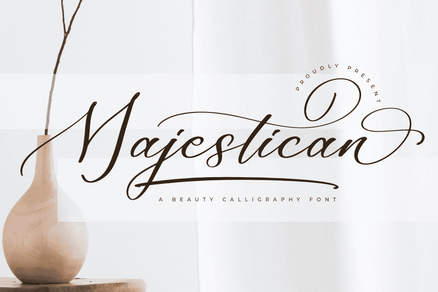 Majestican DEMO VERSION Font Family · 1001 Fonts