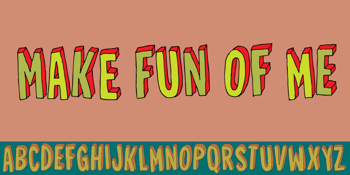 Make fun of me DEMO Font · 1001 Fonts