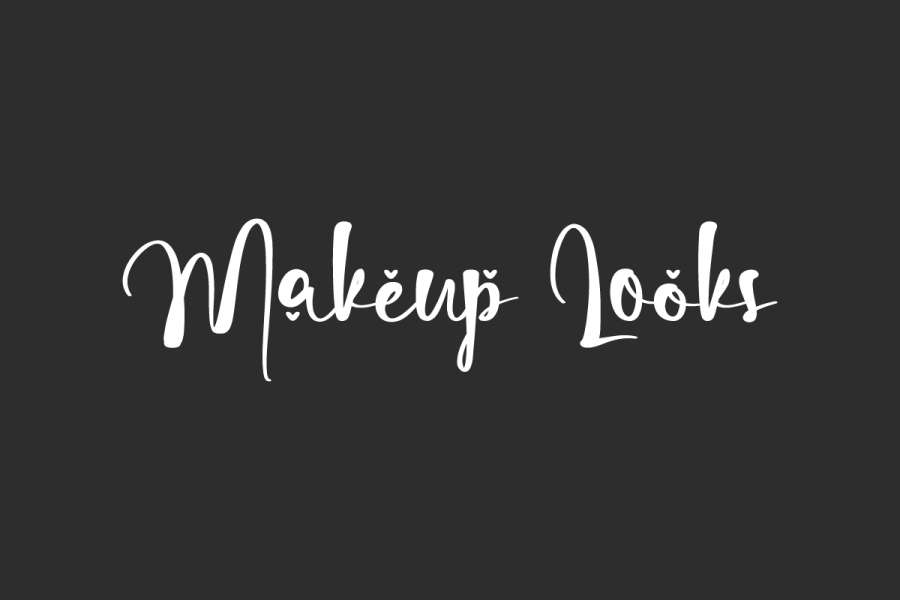 Makeup Looks Demo Font · 1001 Fonts