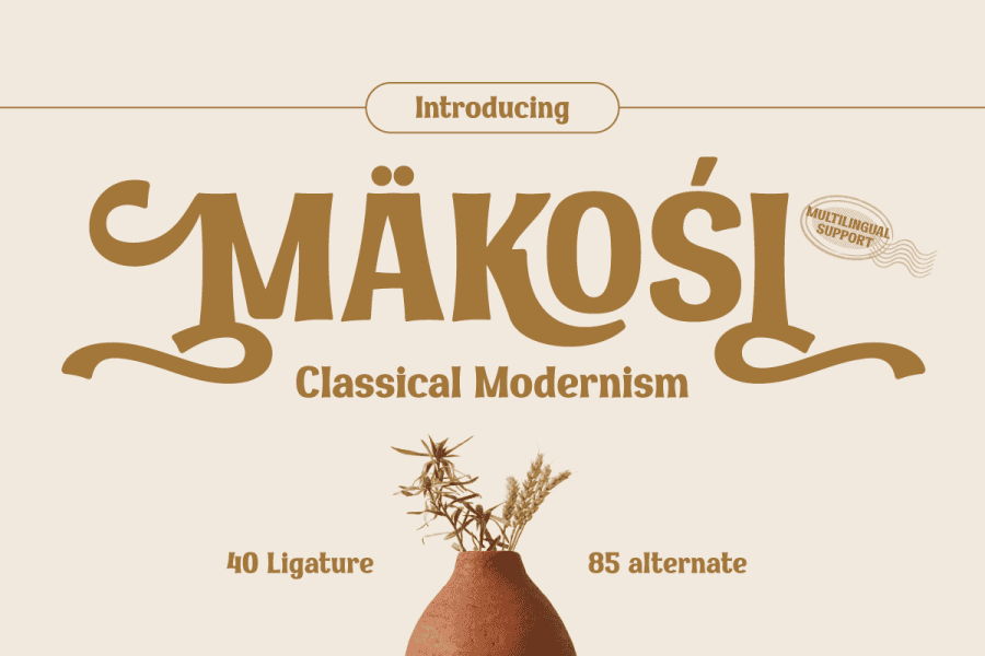 MAKOSItrial Font · 1001 Fonts