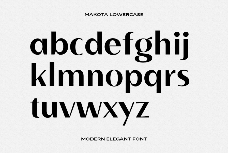 Makota Font · 1001 Fonts
