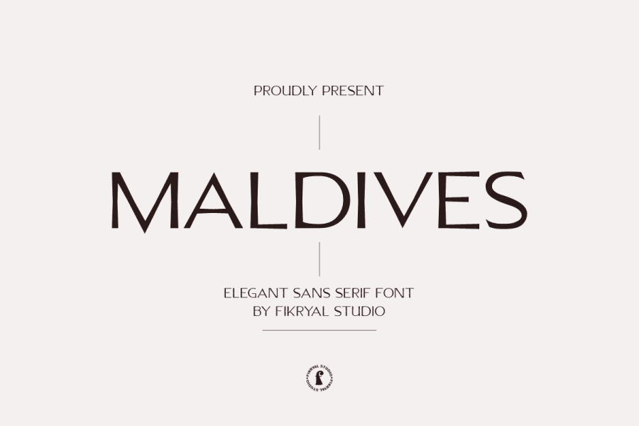 Maldives Font · 1001 Fonts