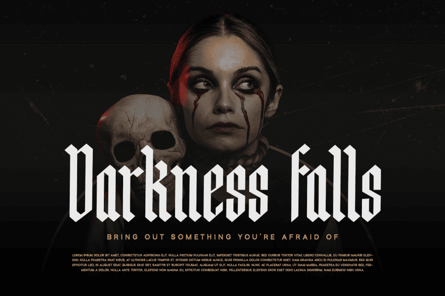 Malevolent Free Font · 1001 Fonts