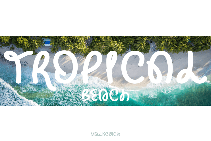 Malkovich Demo Font · 1001 Fonts