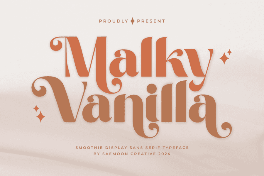 Malky Vanilla Personal Use Only Font · 1001 Fonts