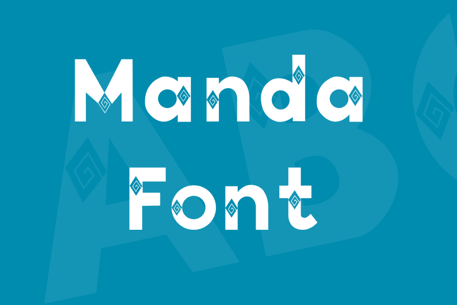 Manda Font Font · 1001 Fonts