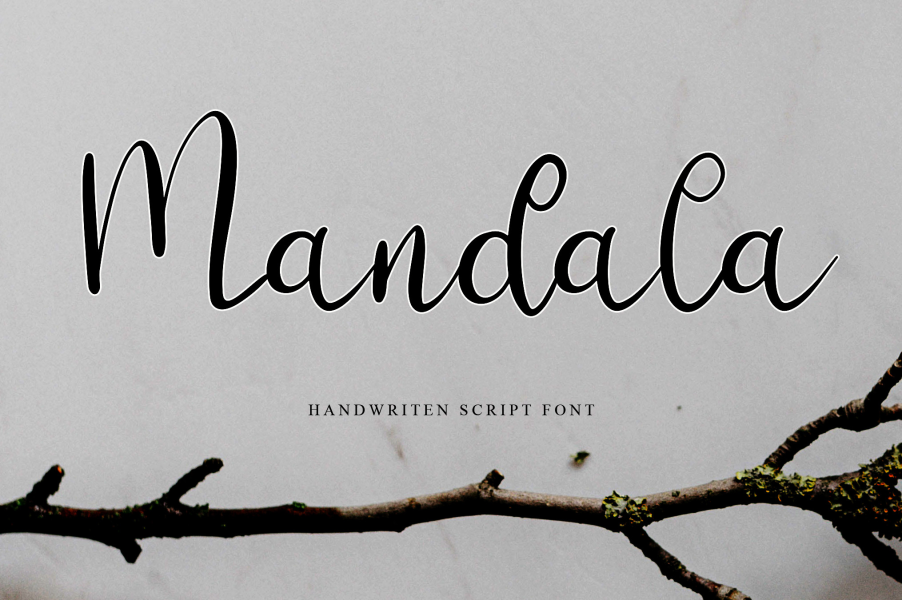Mandala Font · 1001 Fonts