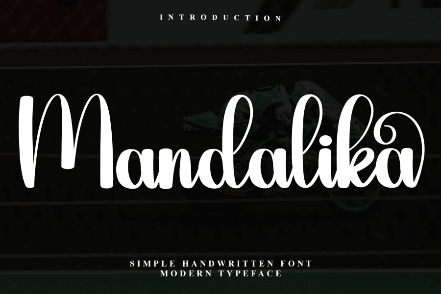 Mandalika Font · 1001 Fonts