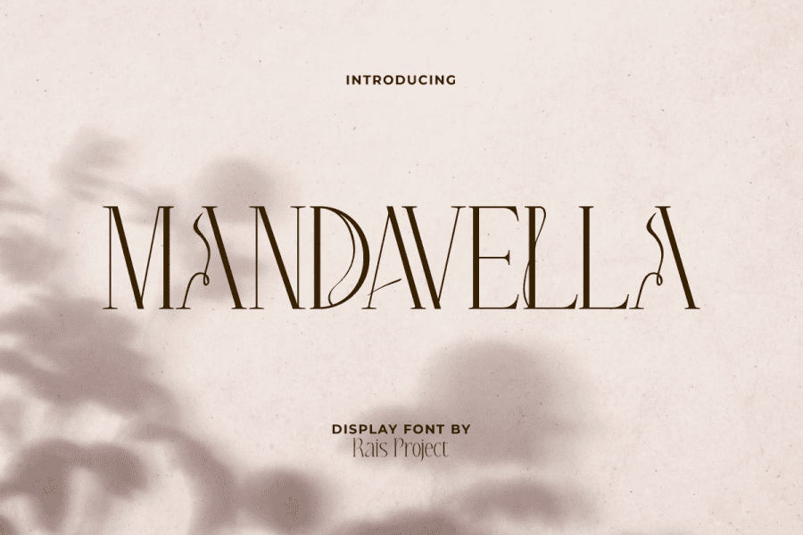 Mandavella Demo Font · 1001 Fonts