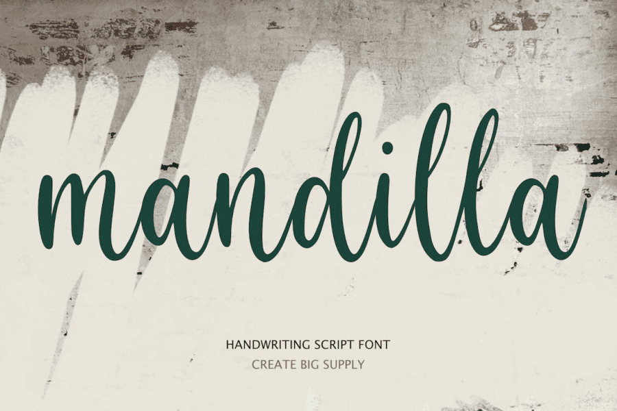 Mandilla Font · 1001 Fonts