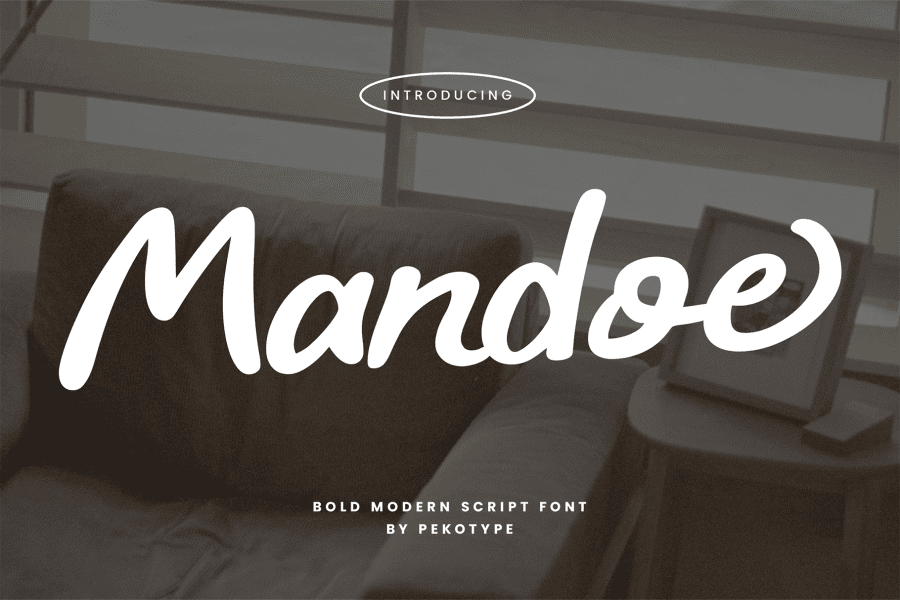 Mandoe Font · 1001 Fonts