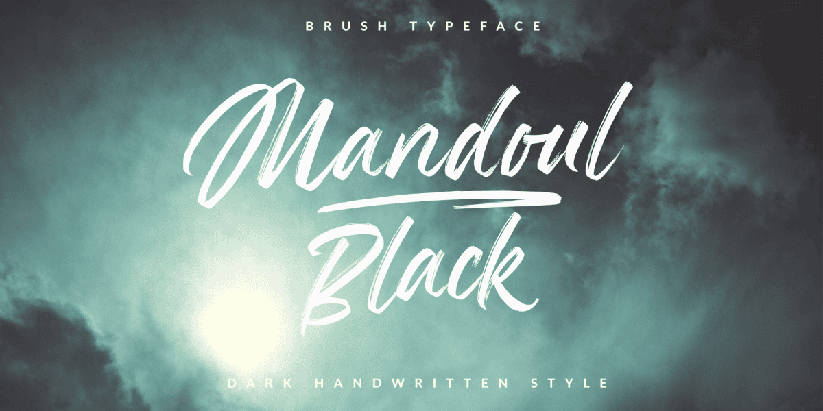 Mandoul Black PERSONAL USE ONLY Font · 1001 Fonts