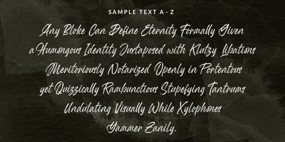 Mandoul Brush PERSONAL USE ONLY Font · 1001 Fonts