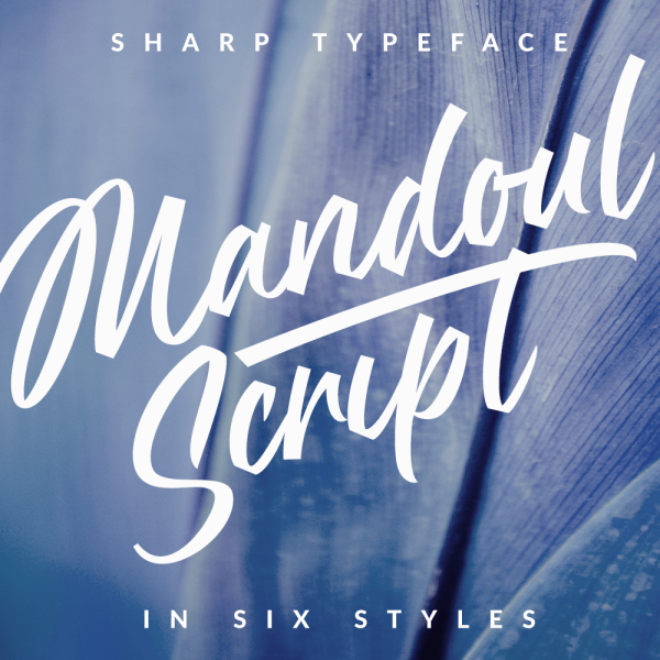 Mandoul Script PERSONAL USE ONLY Font Family · 1001 Fonts