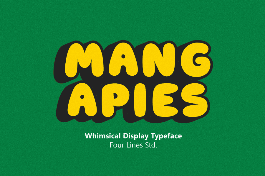 Mang Apies Font · 1001 Fonts