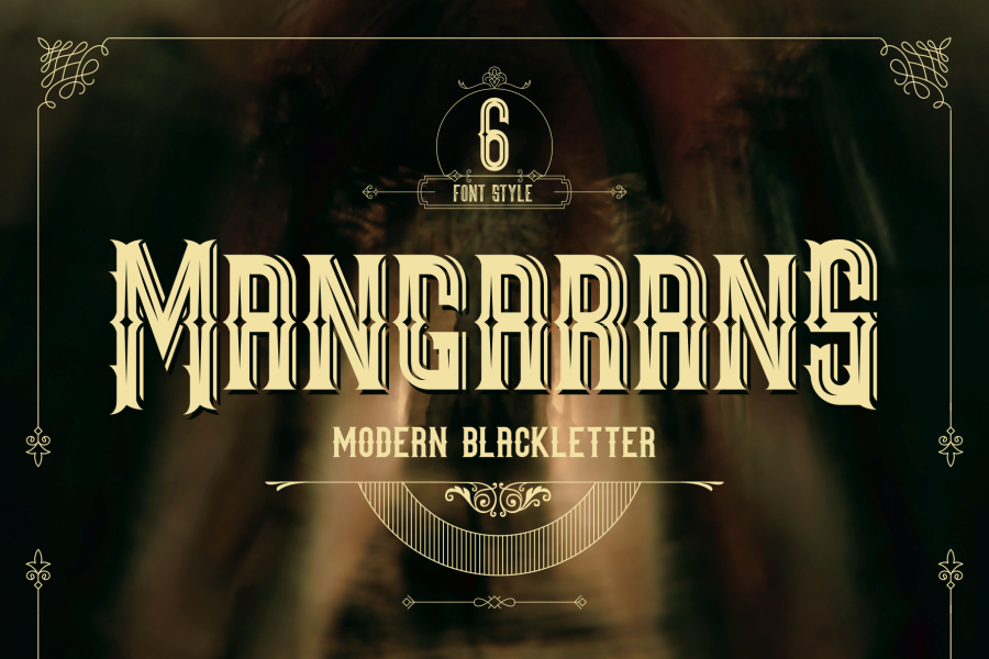 Mangarans Font · 1001 Fonts