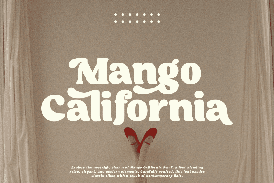 Mango California Font · 1001 Fonts
