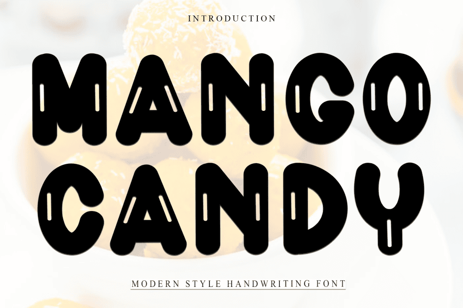 MAngo Candy Font · 1001 Fonts