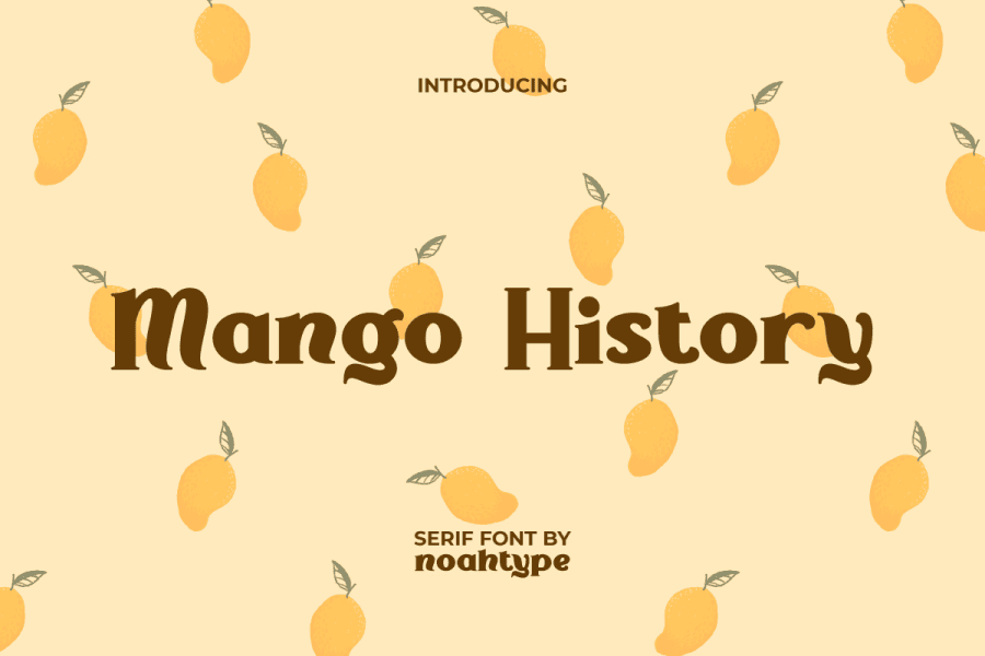 Mango History Demo Font · 1001 Fonts