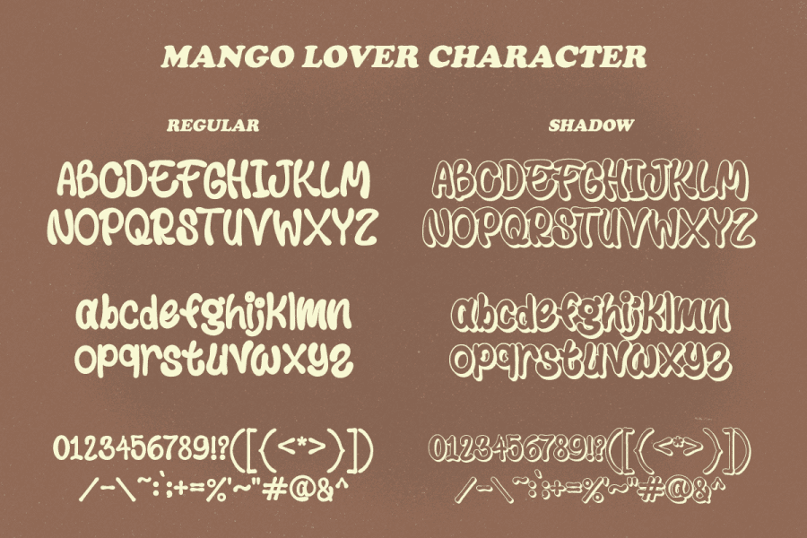 Mango Lover DEMO Font · 1001 Fonts