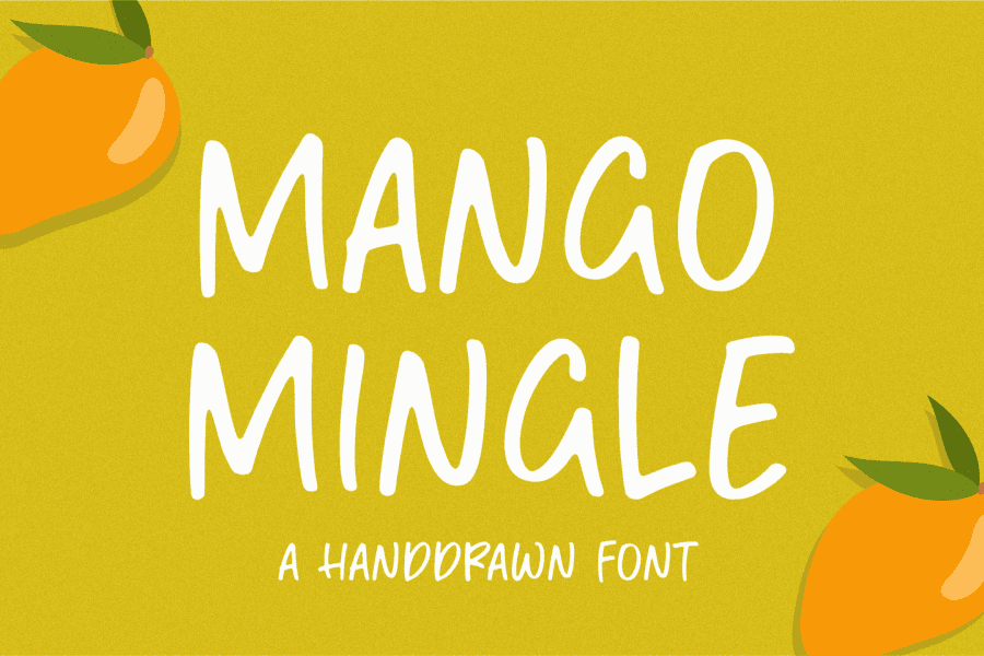 Mango Mingle Font · 1001 Fonts