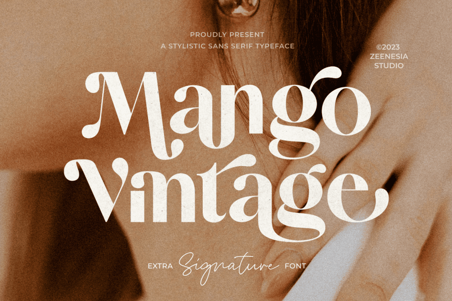 Mango Vintage Demo Font Family · 1001 Fonts