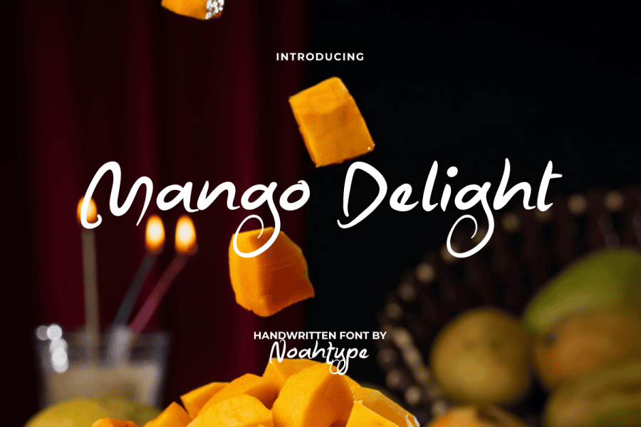 MangoDelightDemo Font · 1001 Fonts