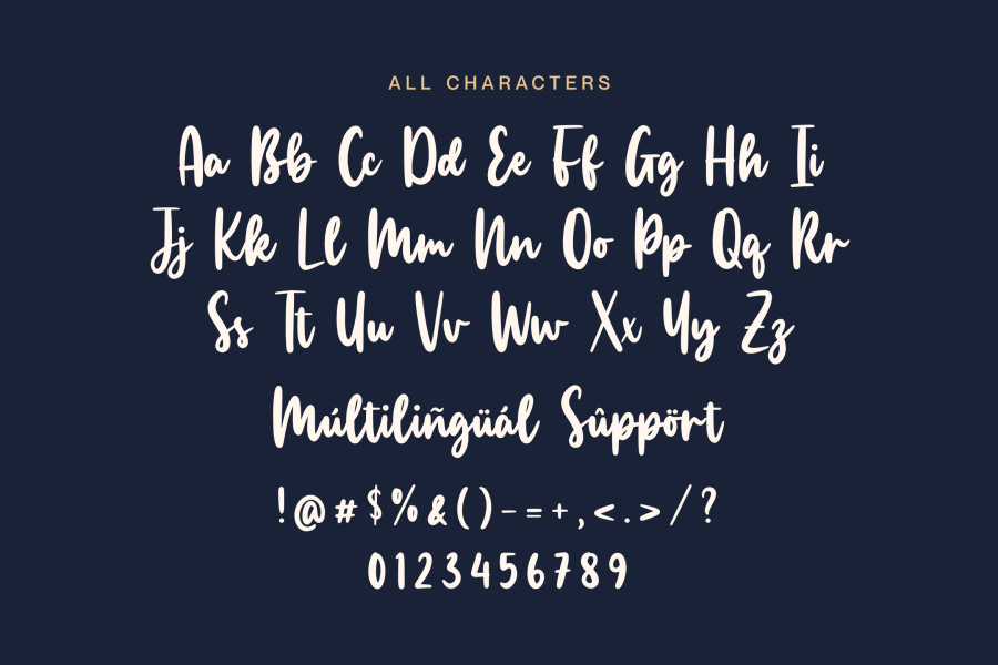 Manlyscript Font · 1001 Fonts