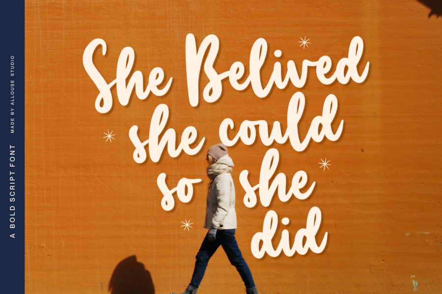 Manlyscript Font · 1001 Fonts