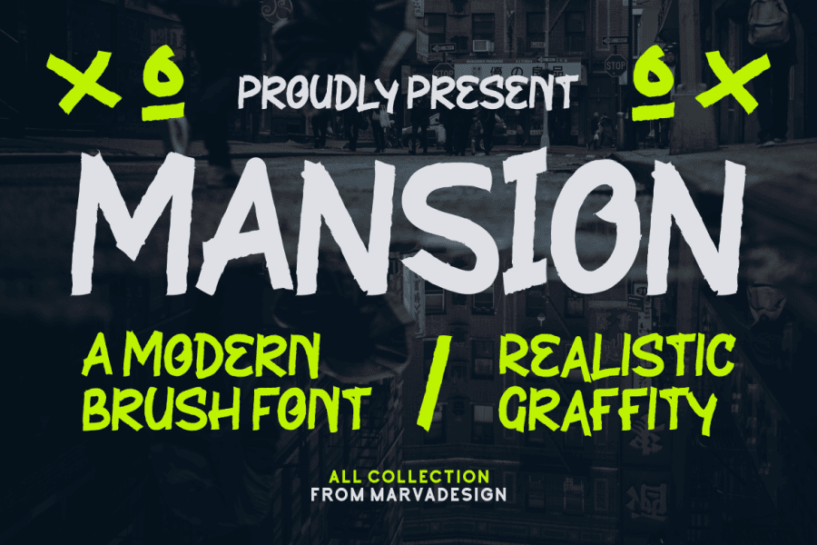 MANSION Font · 1001 Fonts