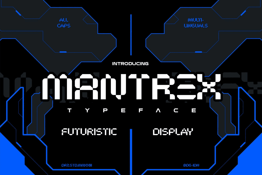 Mantrex Font · 1001 Fonts